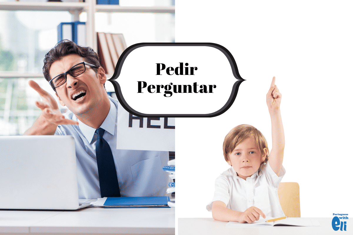 5 Minutes: Difference between Pedir and Perguntar in Portuguese - PwE
